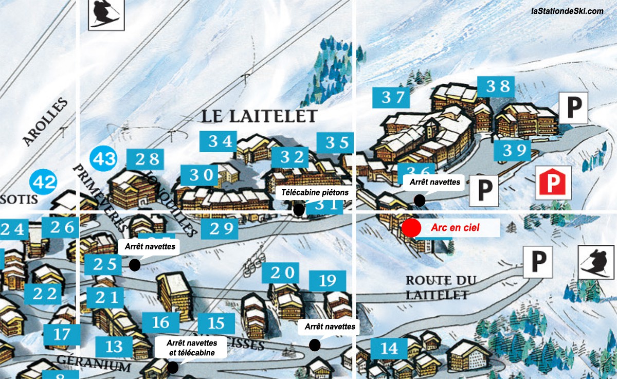 Arc en ciel - Méribel Mottaret